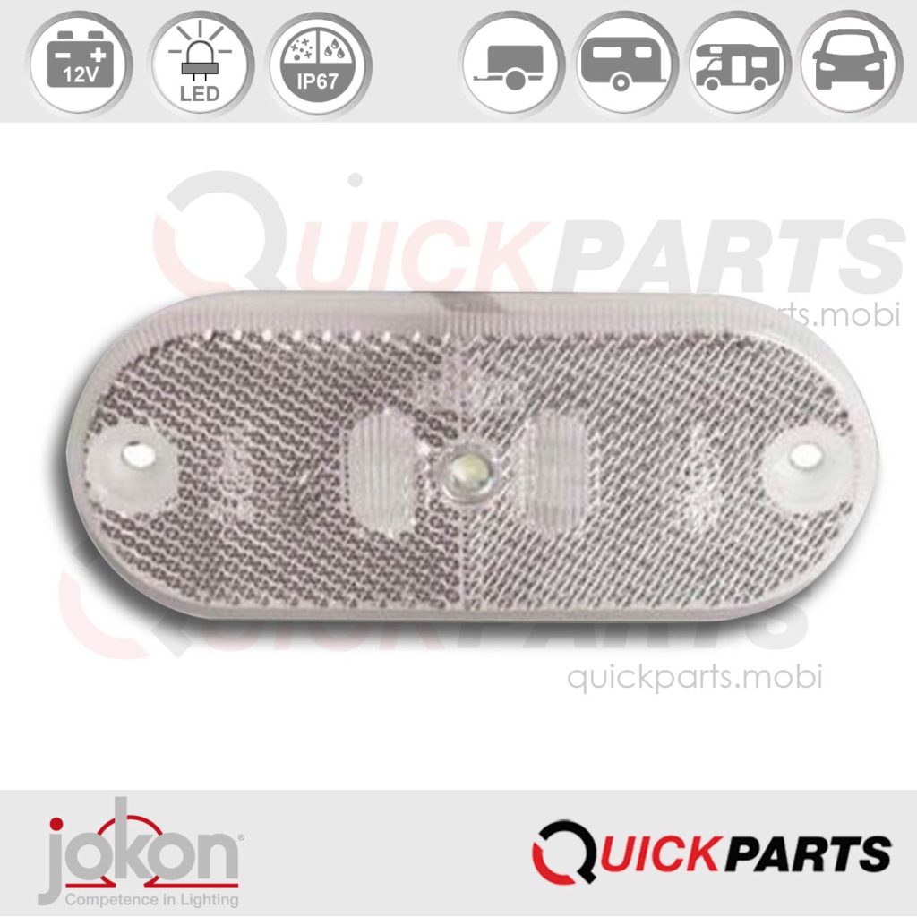 LED Front Marker Light | 12V | Jokon 2033-0062 | Jokon 11.1010.100