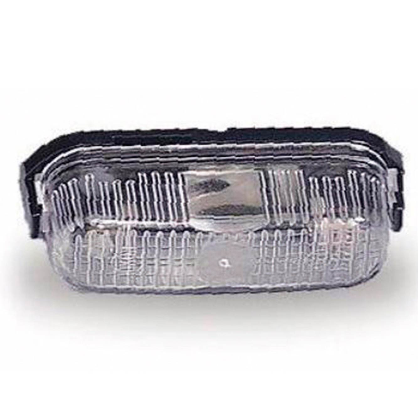 Red white side marker light for trailer truck caravan