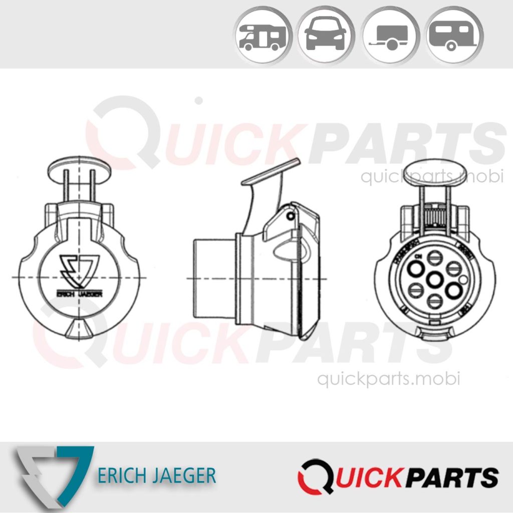 7, 13P/12V Adapter (ISO 11446, ISO 1724 - Type N)