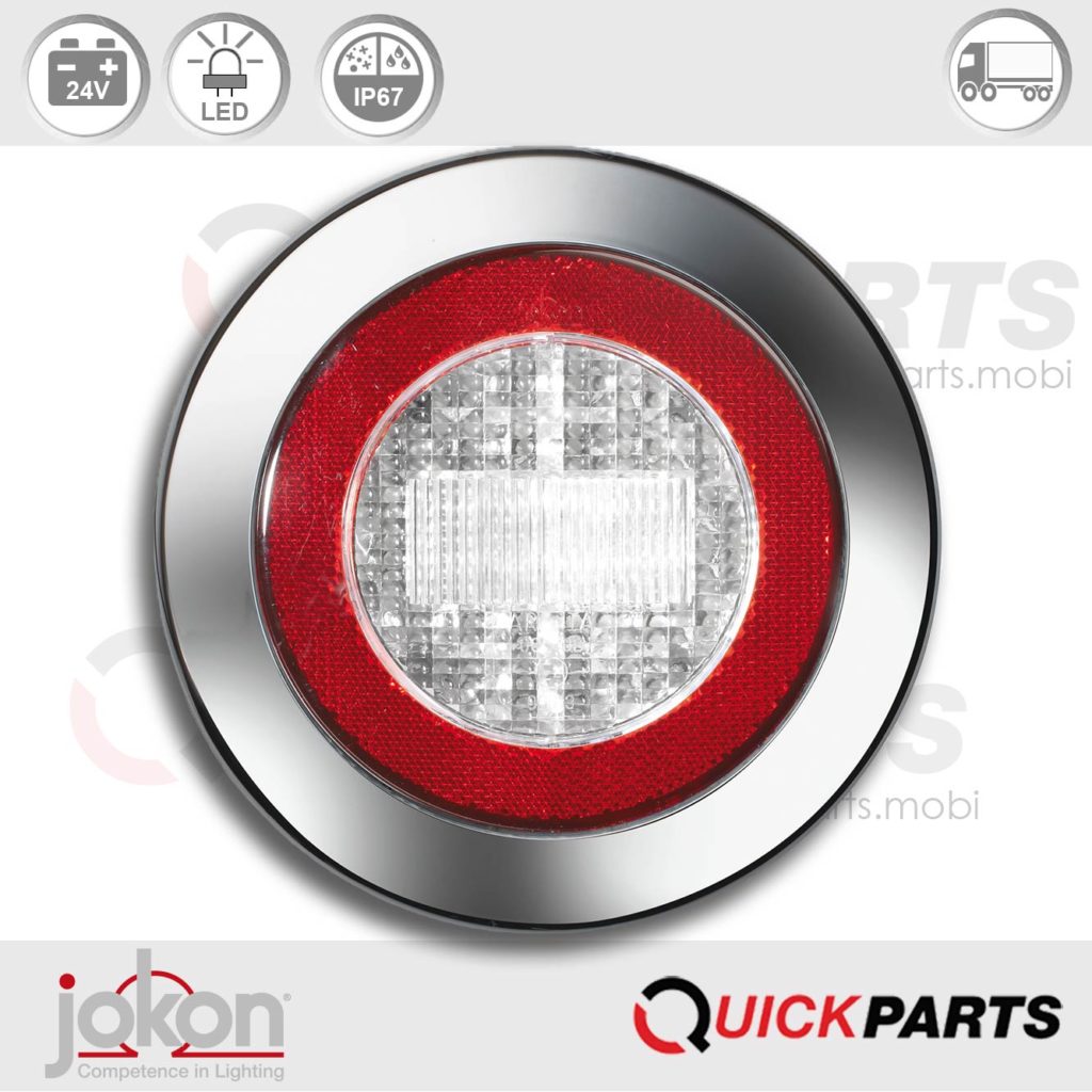 LED Reversing Light |24V| Jokon 13.6041.000, E2-06013, WR 735/24V